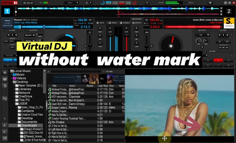 Buy Virtual Dj Logo Remover/for 2024, 2023, 2022, 2021, 2019 and Below by De-Genius on Selar