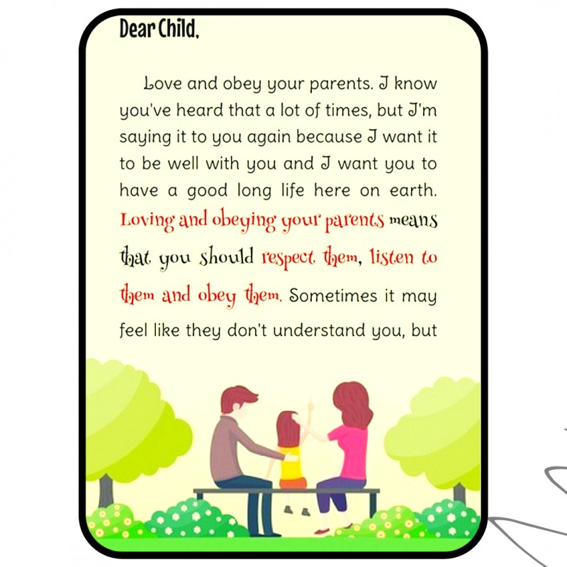 Get Dear Child eBook (Free) by Faiththinz Resources on Selar