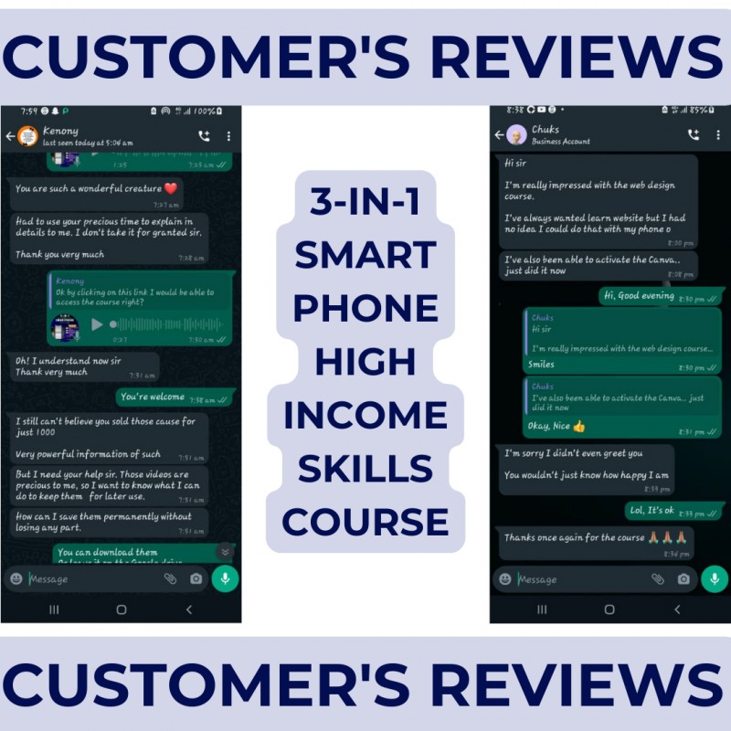 Buy 3-IN-1 SMARTPHONE COURSE by MTech on Selar