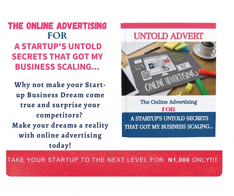 Buy The Online Advertising For Start-Ups by Ravetech Network on Selar