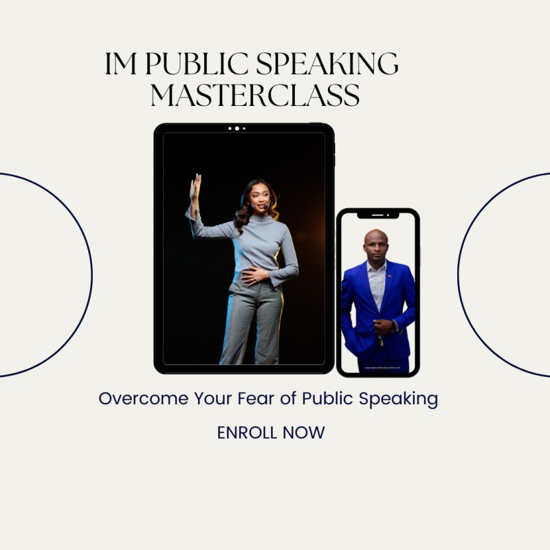 Buy IM Public Speaking masterclass | Overcome Fear and Speak with Confidence by Ibrahim Mustapha ...