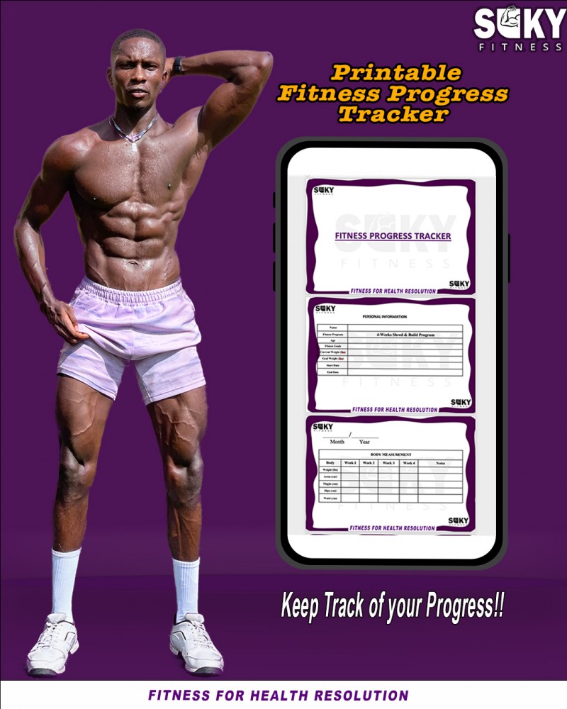Buy 4 Weeks Shred & Build Training Guide by Samuel Asuquo on Selar