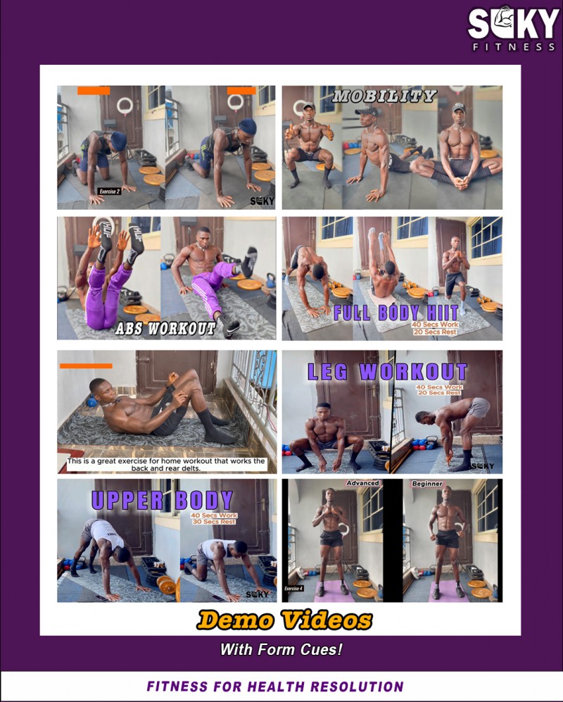 Buy 4 Weeks Shred & Build Training Guide by Samuel Asuquo on Selar