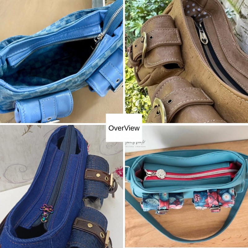 Buy Urban Chic Bag Pattern by The bag goddess on Selar