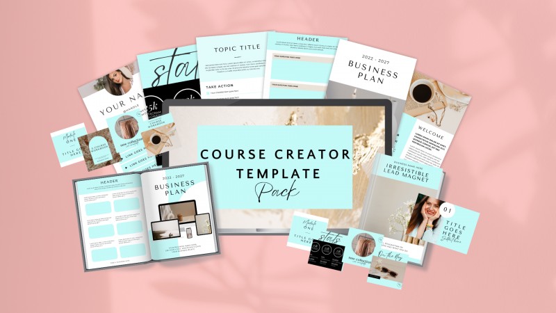 Buy Course Creator Template Pack by Abigail Dzama Anderson on Selar