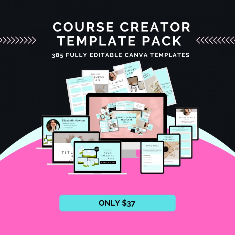 Buy Course Creator Template Pack by Abigail Dzama Anderson on Selar
