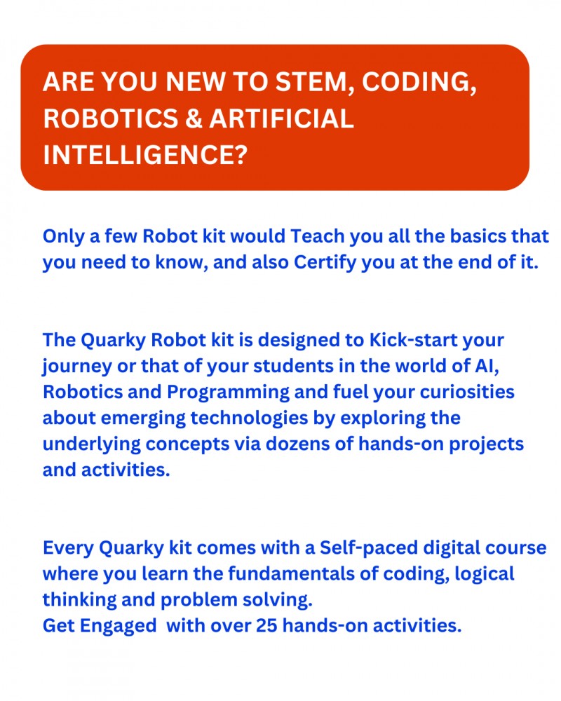 Buy QUARKY ROBOT KITS by BEEBAHTICS ENTERPRISE on Selar