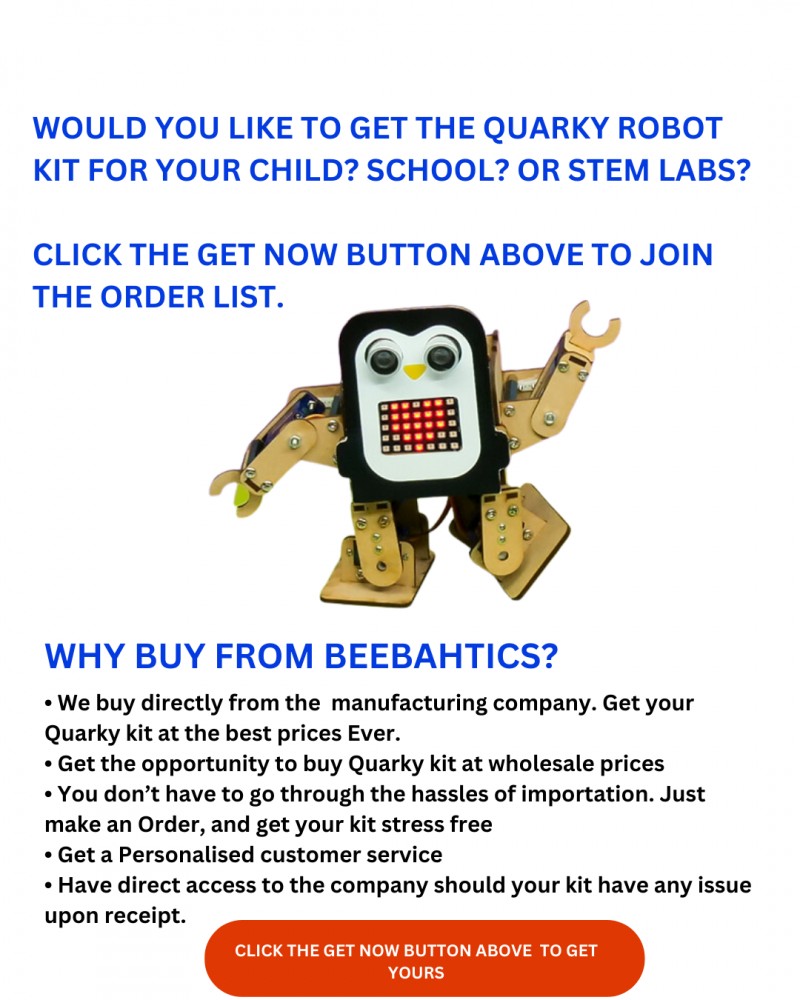 Buy QUARKY ROBOT KITS by BEEBAHTICS ENTERPRISE on Selar