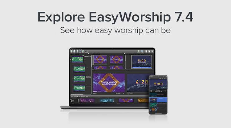 Buy EasyWorship 7.4.x.x License & Bible by Cube Tech Consults on Selar