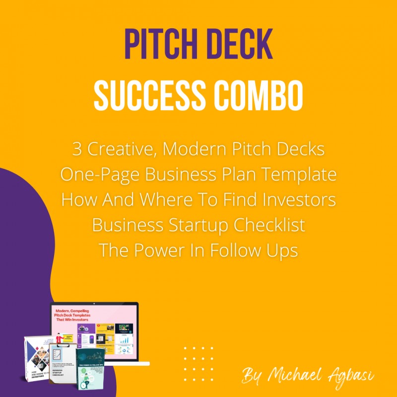 Buy Pitch Deck Success Combo by Michael Agbasi on Selar