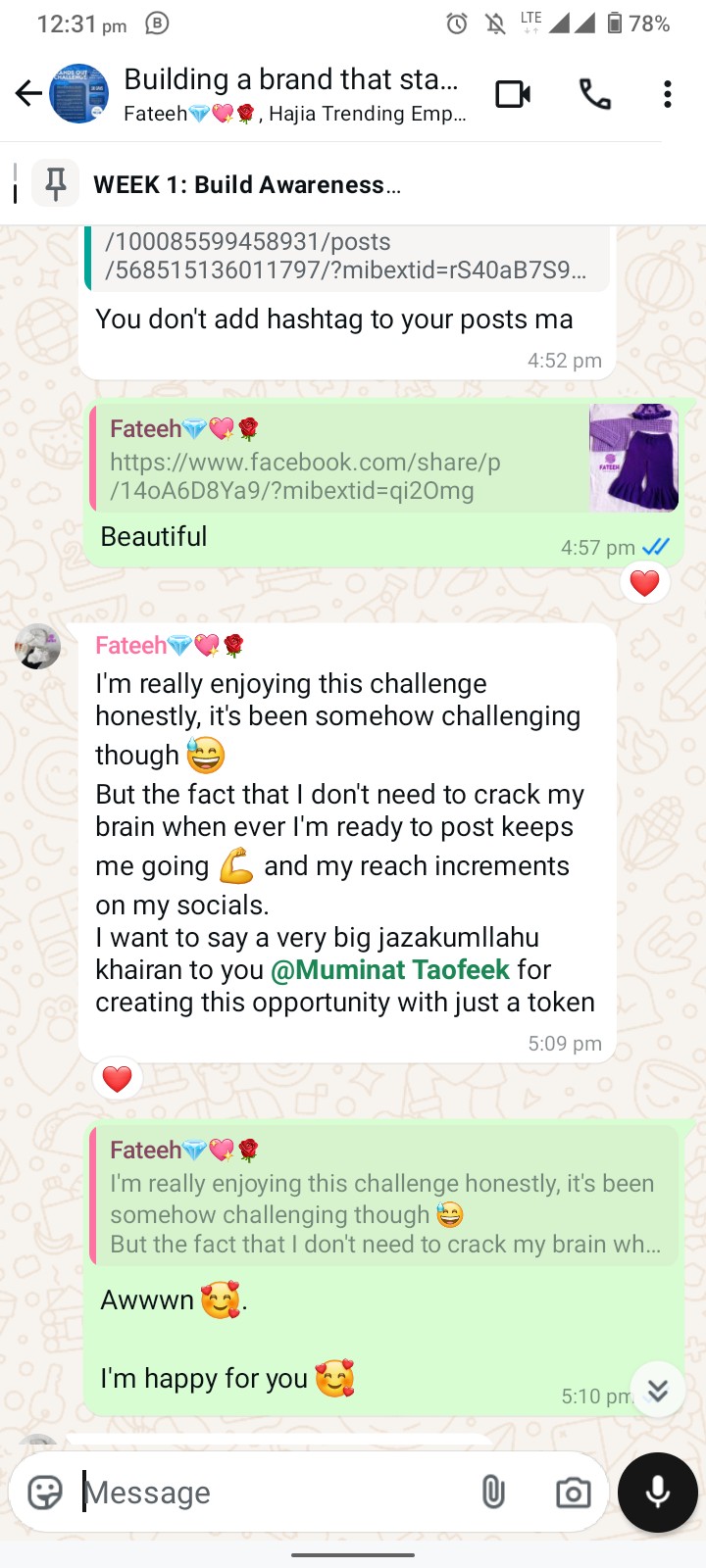 Buy A brand that stands out challenge with Muminat Taofeek by Muminat ...