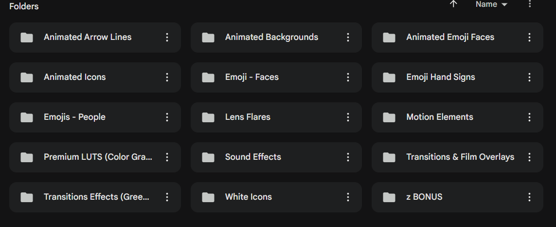 Buy VIDEO EDITING ULTIMATE ASSET PACK by Ikechukwu Neife on Selar