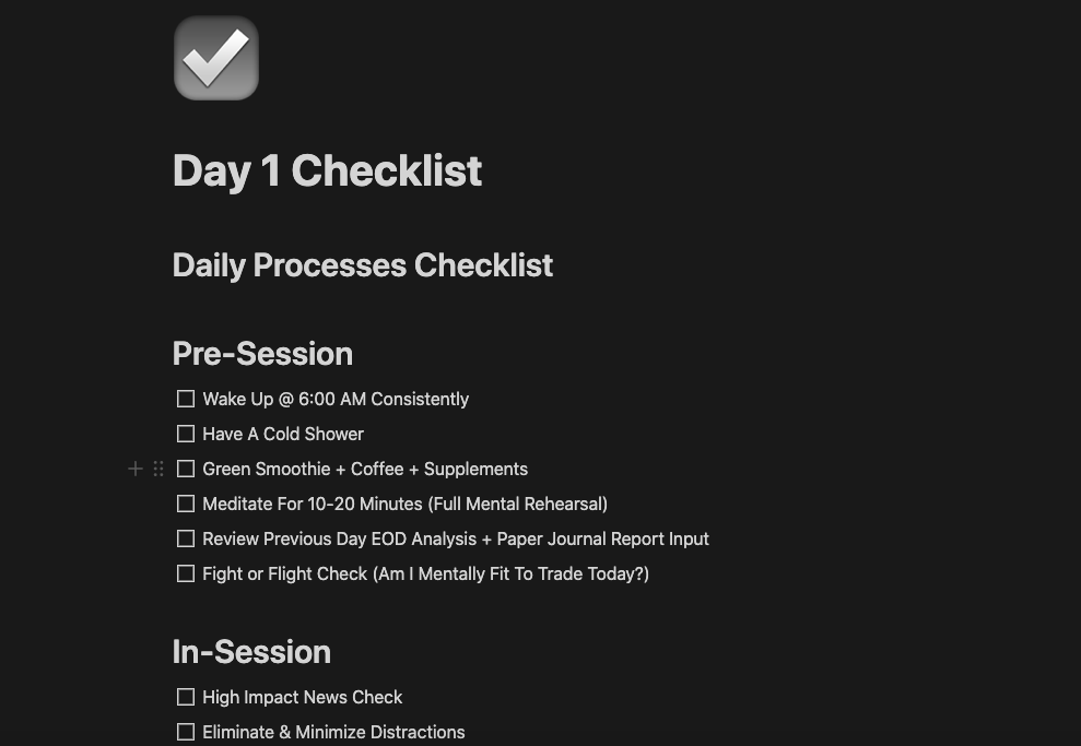 Buy Forex Traders Notion Dashboard For Journaling, Keeping Track Of Your Trades by Optimal FX ...