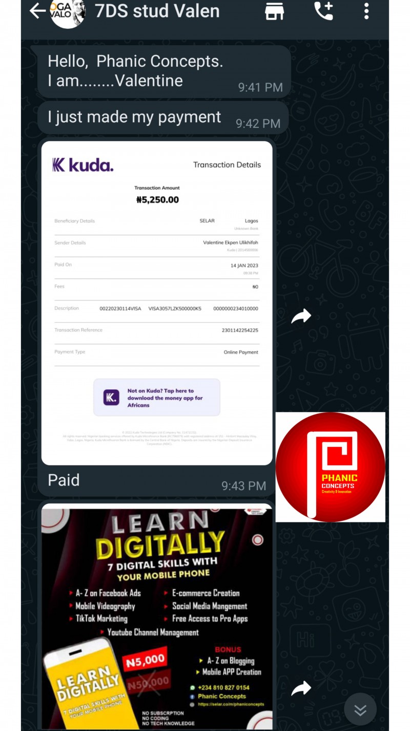 Buy 7 DIGITAL SKILLS by Phanic ICT Academy on Selar