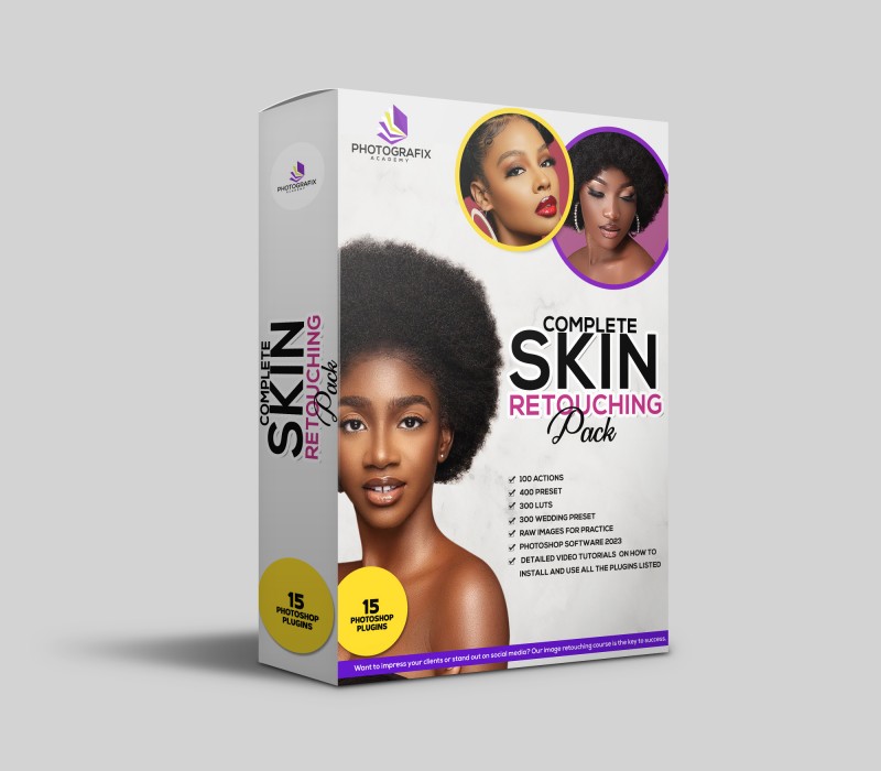 Buy COMPLETE SKIN RETOUCHING PACK (ALL IN ONE) by Photografix Academy ...