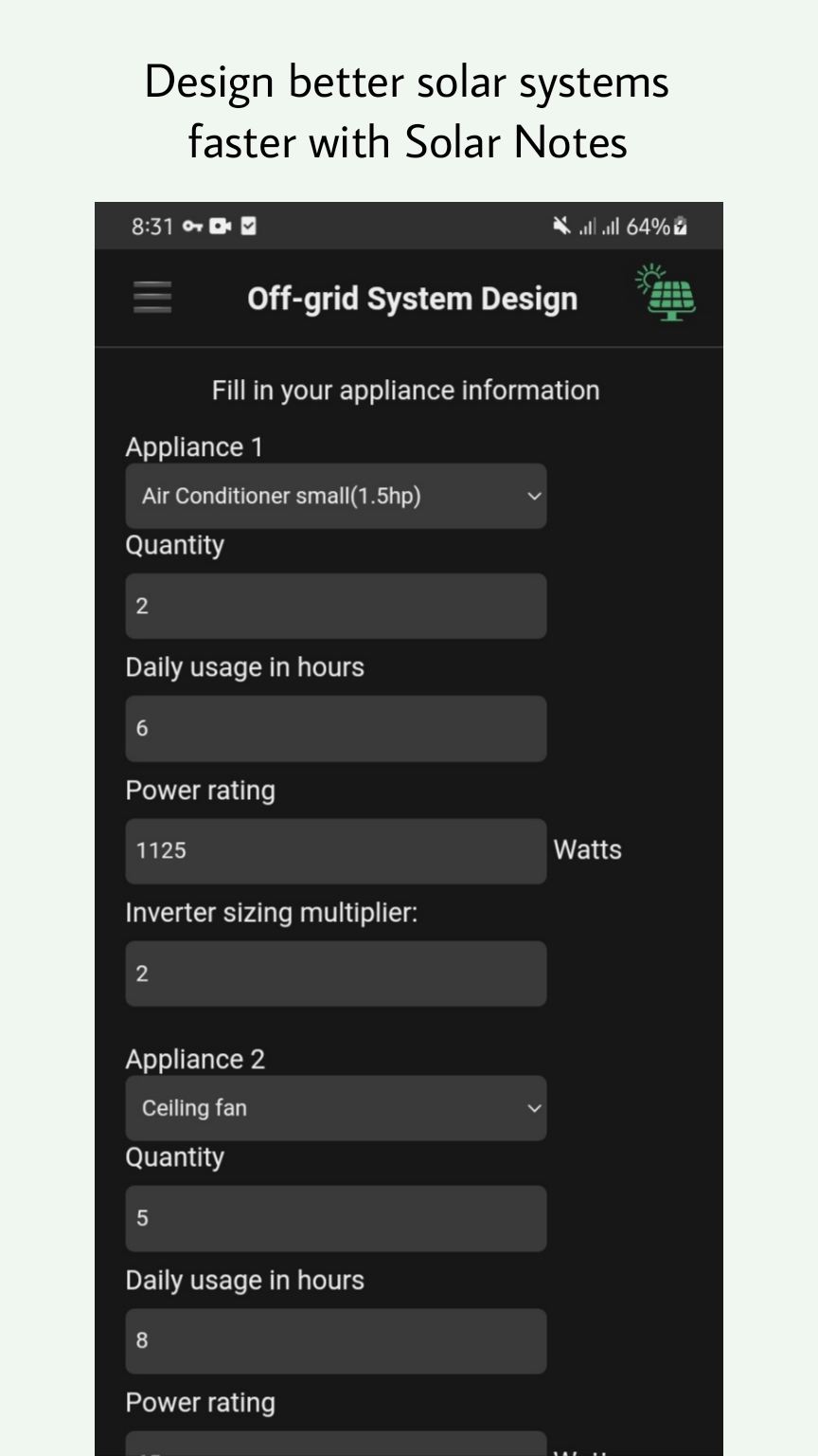 Buy Solar Notes (Android app) by Riverfront Group on Selar