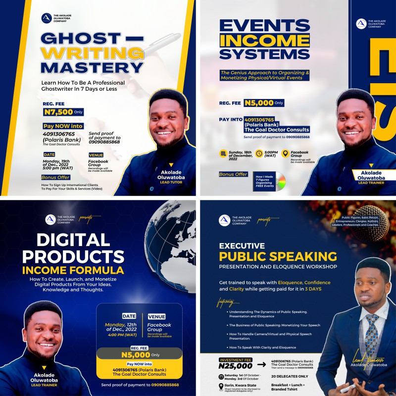 Buy The Ultimate Flyer Design Course by Naheem Uthman on Selar