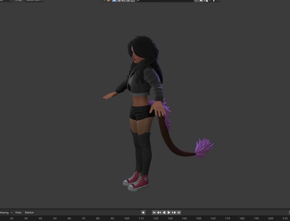 Buy I will create any type of vrchat avatar 2D and 3D model vrc ...